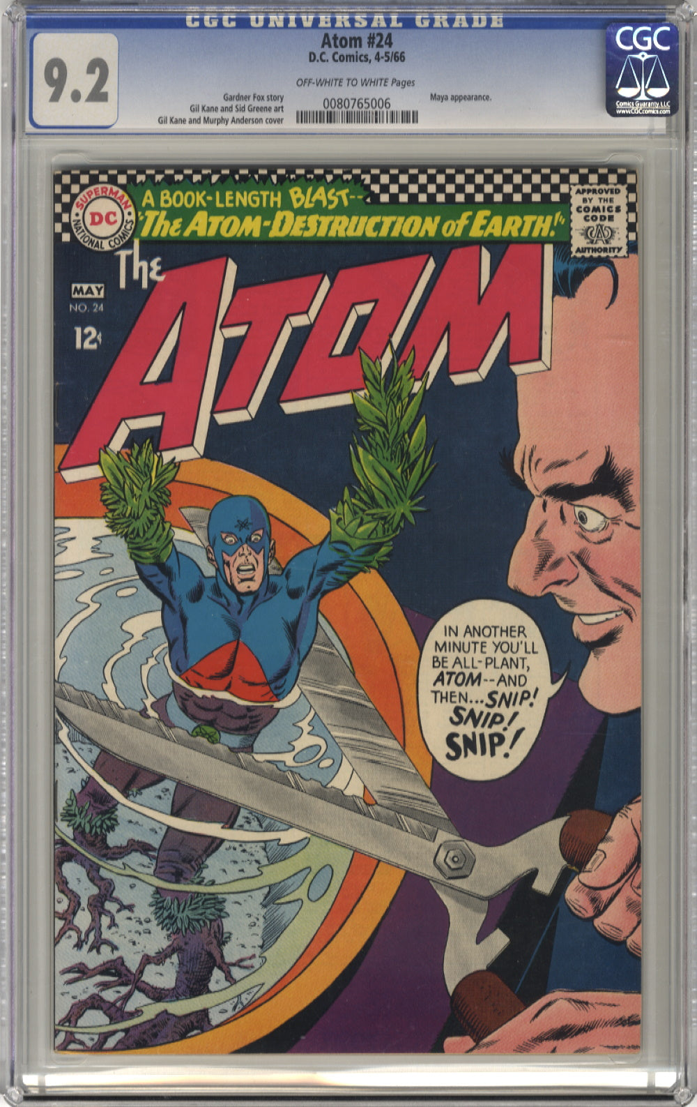 ATOM 24 - CGC 9.2 – Incognito Comics UK